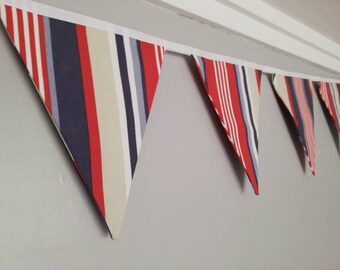 Striped Bunting | Etsy