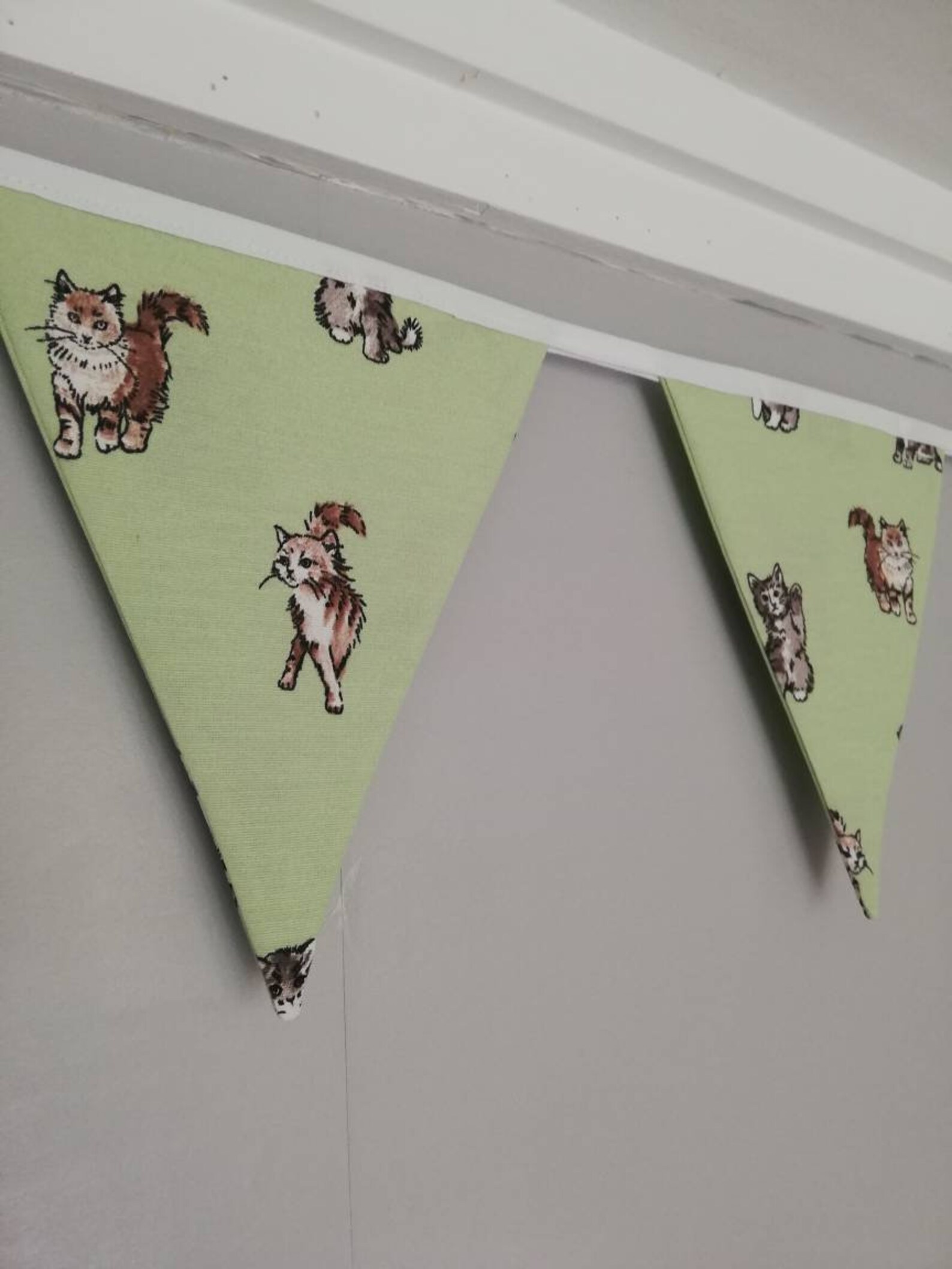 Cats and Kittens Bunting Cute Cats in a Variety of Poses. - Etsy UK