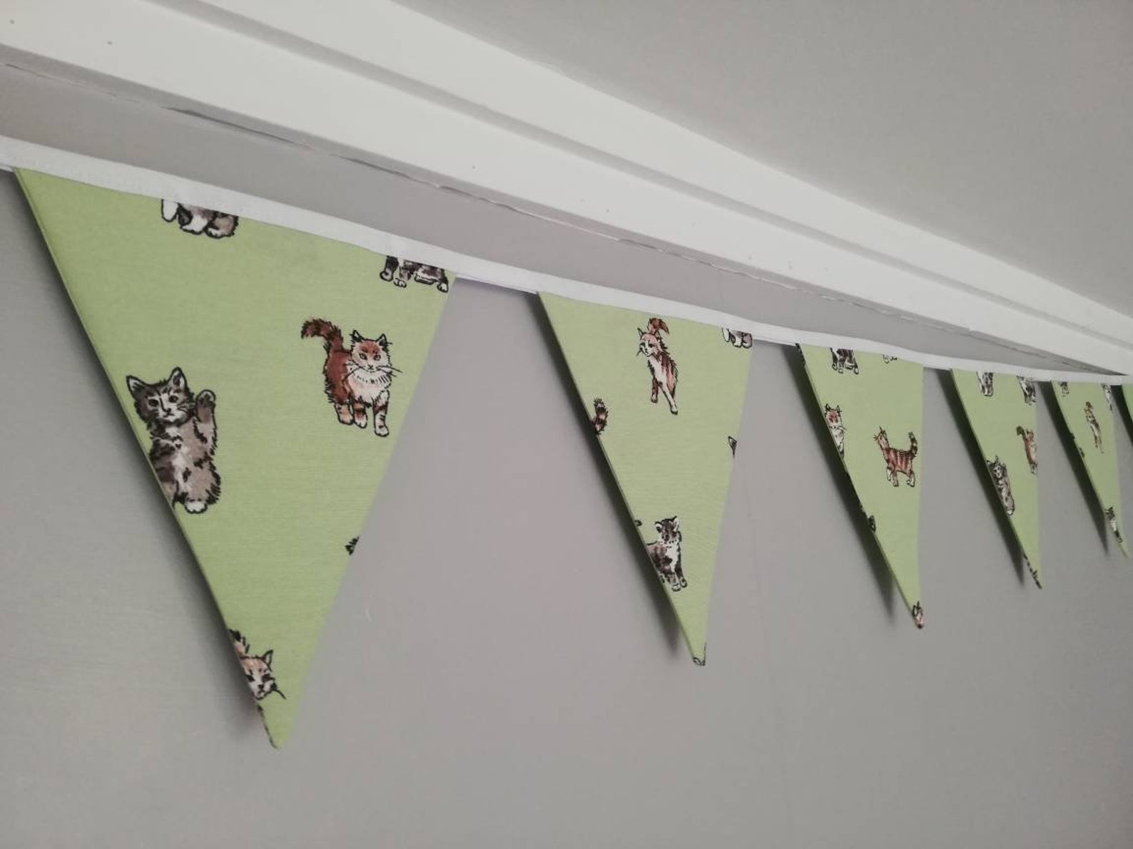 Cats and Kittens Bunting Cute Cats in a Variety of Poses. - Etsy UK