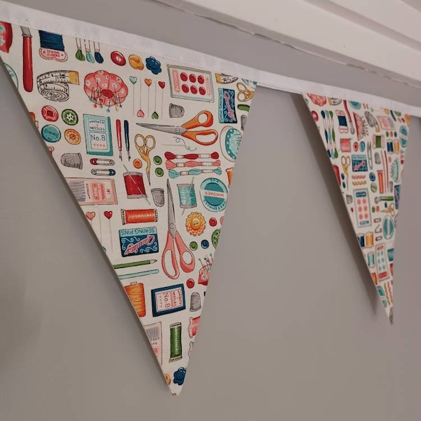 Sewing Theme Fabric - Etsy UK