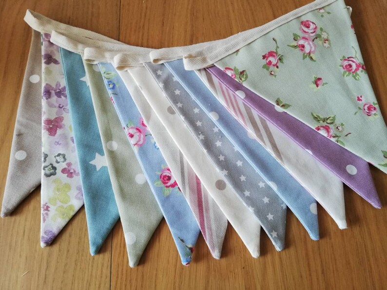 Shabby Chic Bunting - Random Designs - Etsy UK