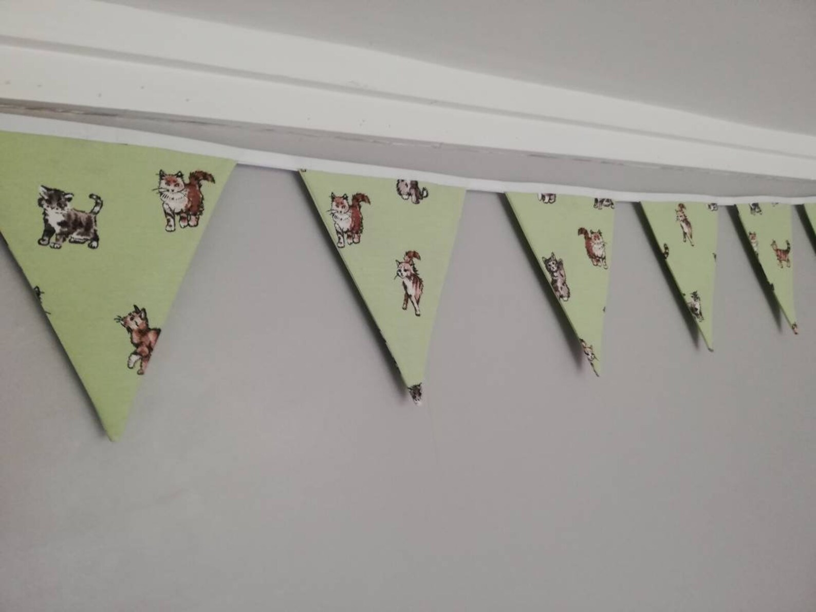 Cats and Kittens Bunting Cute Cats in a Variety of Poses. - Etsy UK