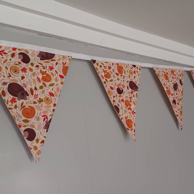 Autumn Bunting - Etsy