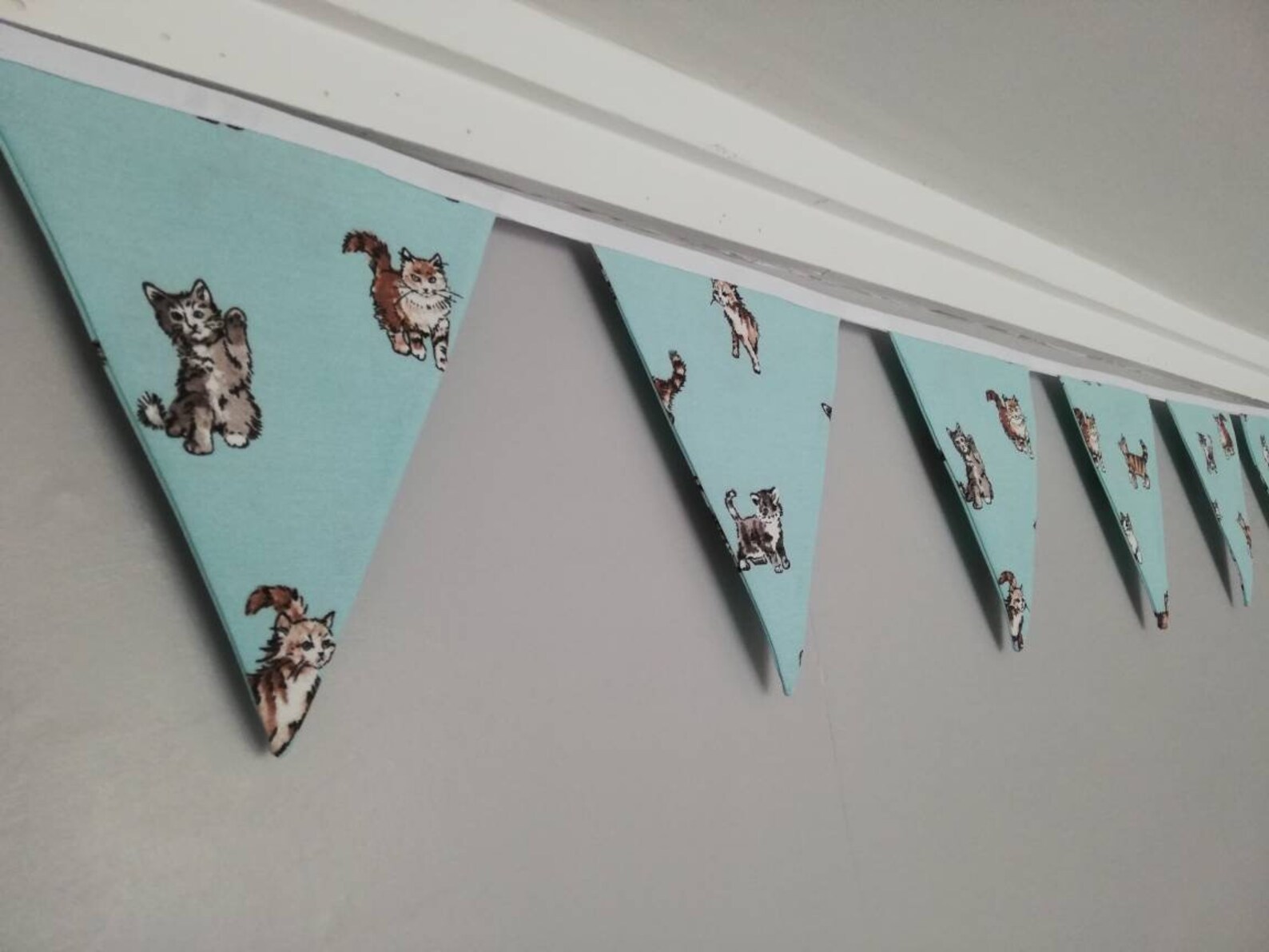 Cats and Kittens Bunting Cute Cats in a Variety of Poses. - Etsy UK