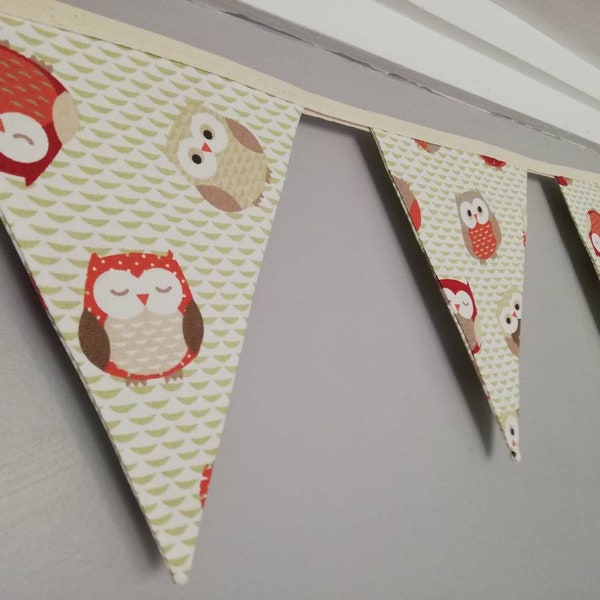 Owl Bunting - Etsy
