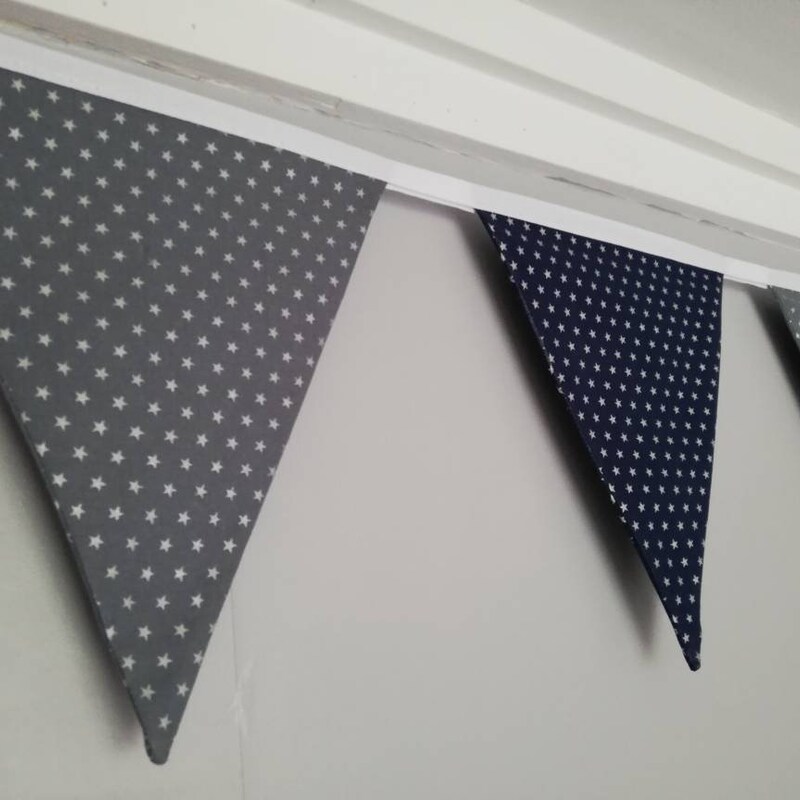 Navy Bunting - Etsy UK