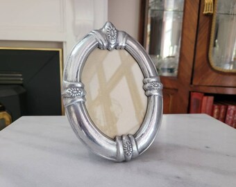 Antique Pewter Picture Frame - Etsy