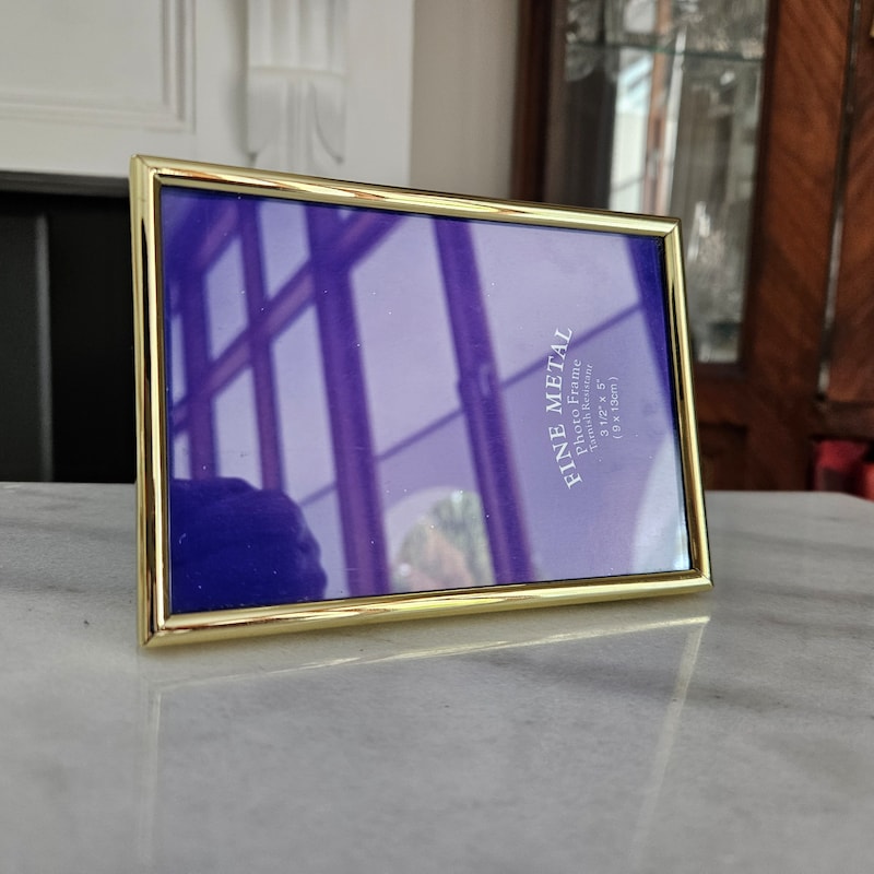 Brass Picture Frame - Etsy