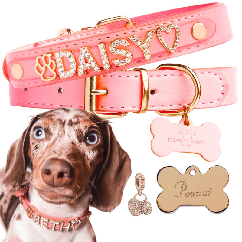 Jeweled Dog Collars - Etsy