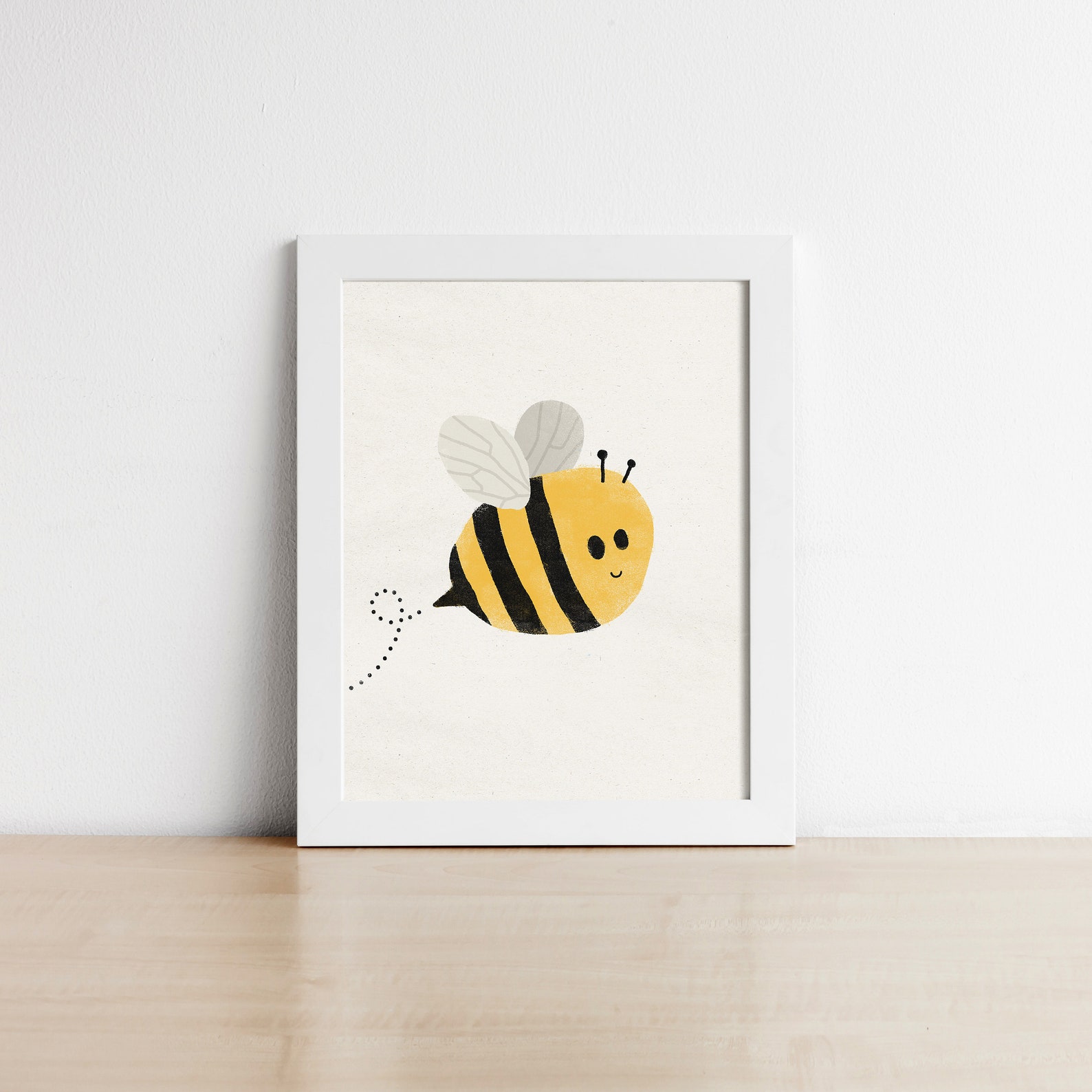 Bee Print Nursery Decor Bee Poster Bee Nursery Theme | Etsy
