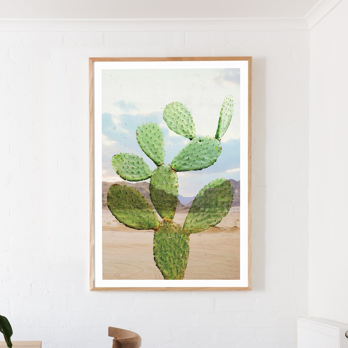 Desert Cactus Print, Home Decor, Printable Digital Download, Wall Art ...