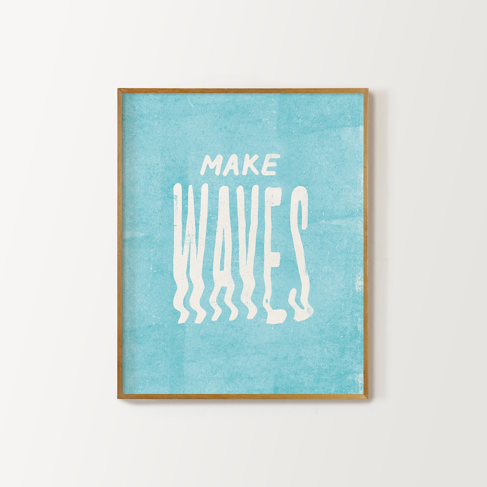 Make Waves Print, Surf Nursery Decor, Printable Wall Art, Make Waves ...