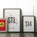 314 Print Stl St Louis Art Poster Home Decor Printable - Etsy
