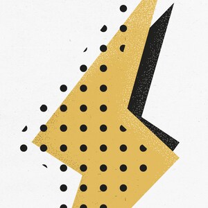 Robot Lightning Bolt Print, Retro Robot Poster, Nursery Print, Kid's ...