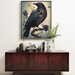 Raven 3 Piece Wall Art PRINTABLE Whimsigothic Room Decor - Etsy