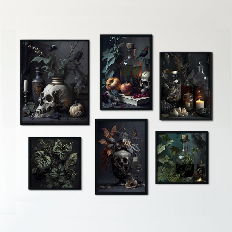 Goth Wall Art - Etsy