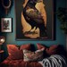 Raven 3 Piece Wall Art PRINTABLE Whimsigothic Room Decor - Etsy