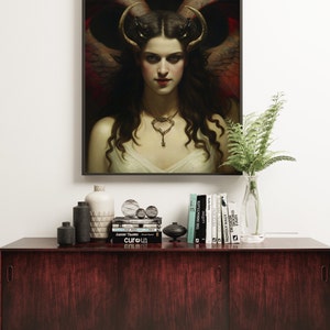Lilith Mother of Demons PRINTABLE Wall Art | Divine Feminine | Goth ...
