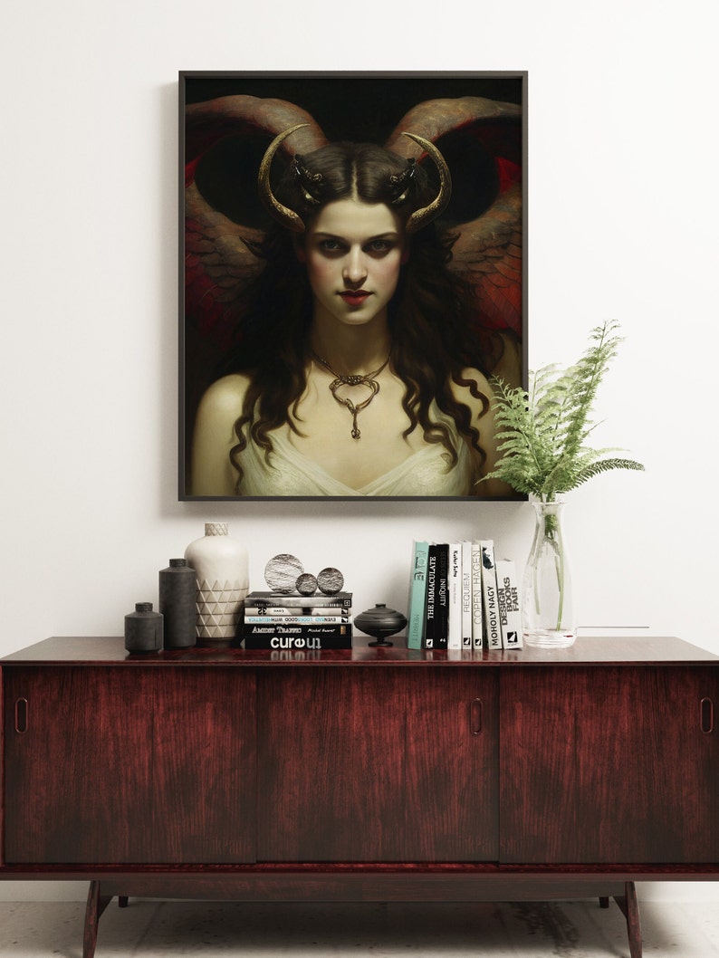 Lilith Mother of Demons PRINTABLE Wall Art Divine Feminine - Etsy