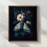 Albino Bat PRINTABLE Wall Art Weirdcore Western Gothic Decor Creepy Art ...