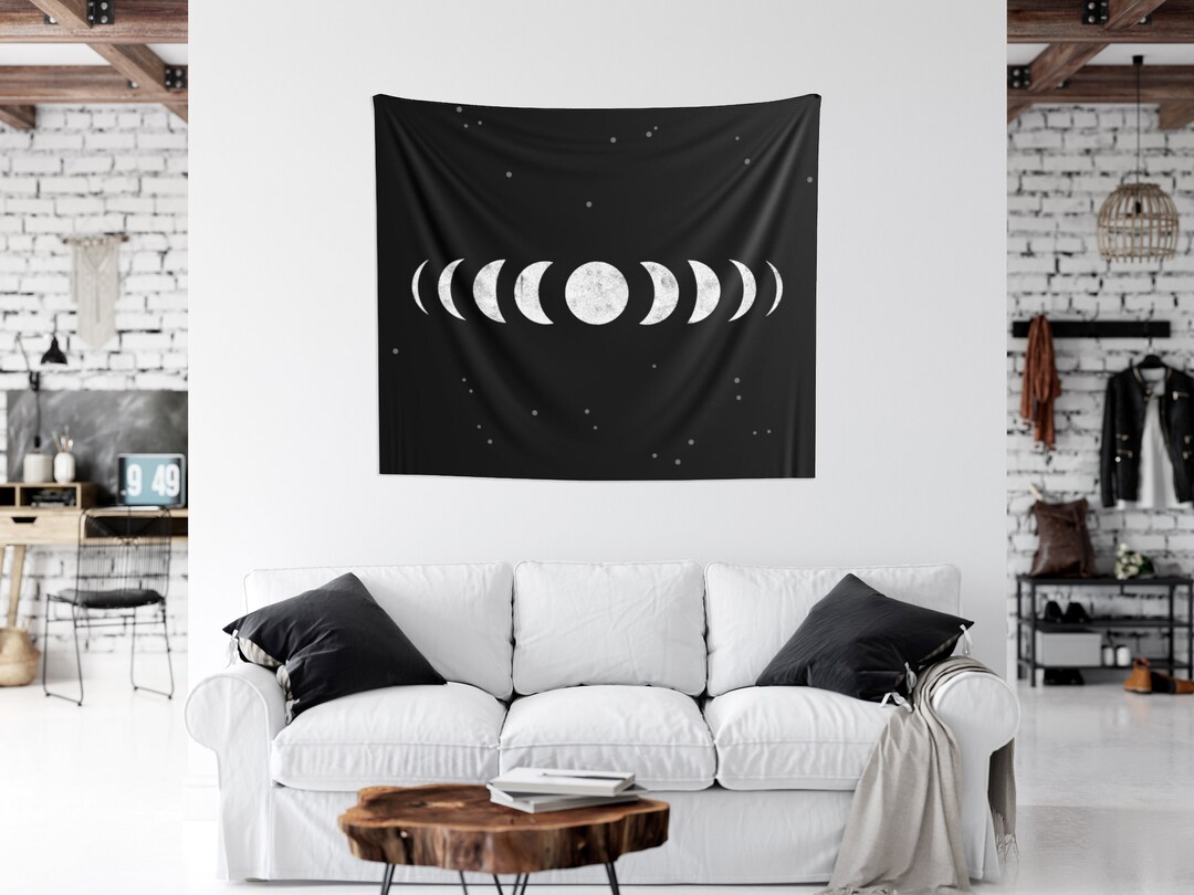 Moon Tapestry, Tarot Cloth, Tarot Tapestry, Altar Cloth, Witch Tapestry ...