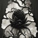 Whimsigoth Decor Black Flowers PRINTABLE 3 Piece Wall Art - Etsy