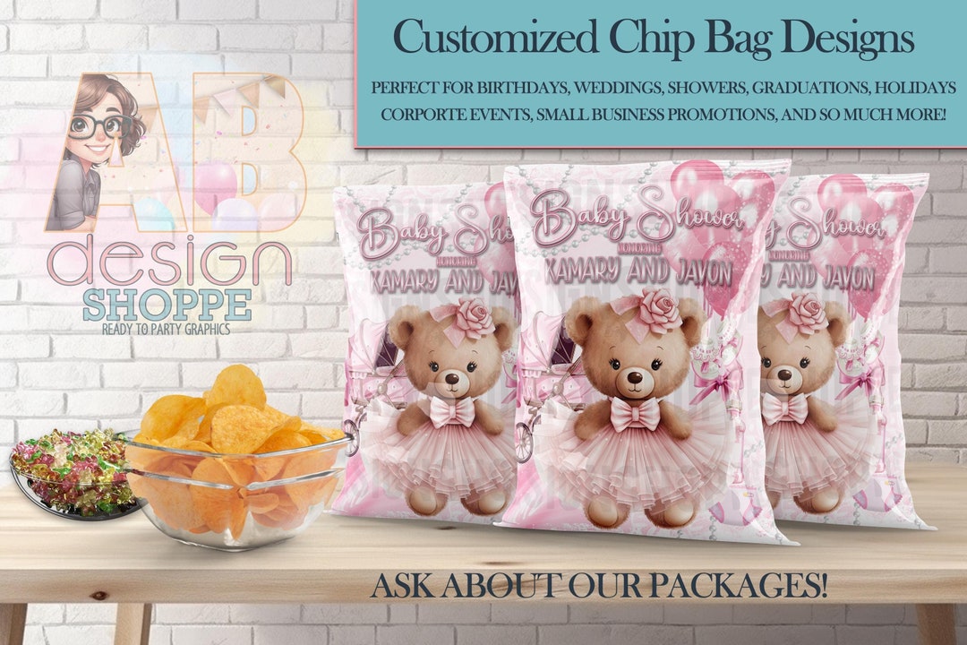 Custom Chip Bag Design - Digital Download - Etsy