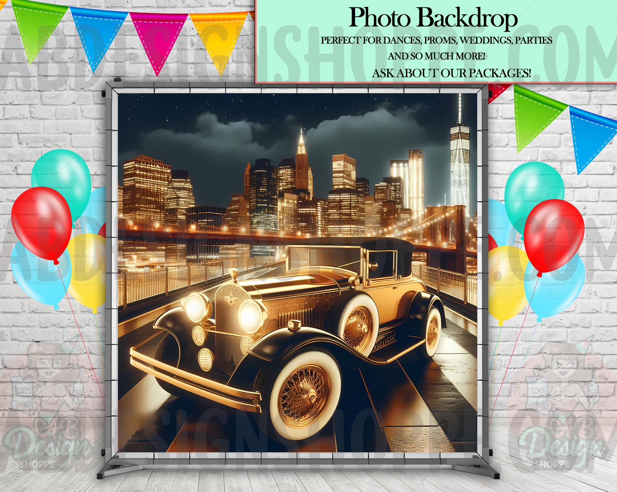 Roaring 20's Harlem Style Photo Backdrop- Digital Download Bundle - Etsy