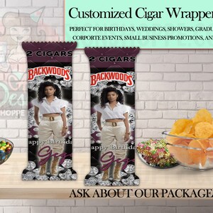 Personalized Cigar Wrapper - Instant Download - Customizable Design - Etsy