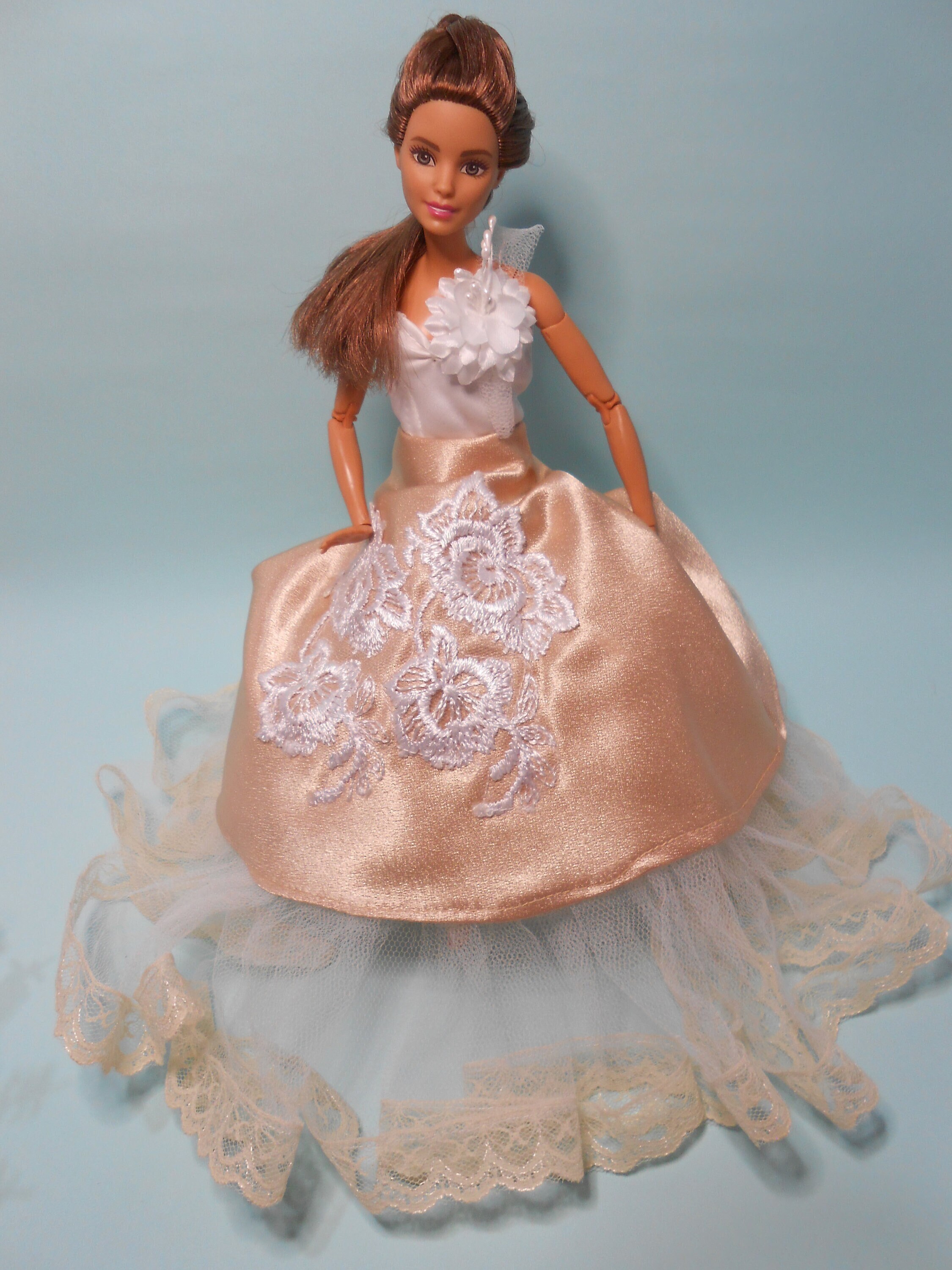 Dolls & Action Figures Doll Clothing Barbie doll wedding dresses Barbie ...