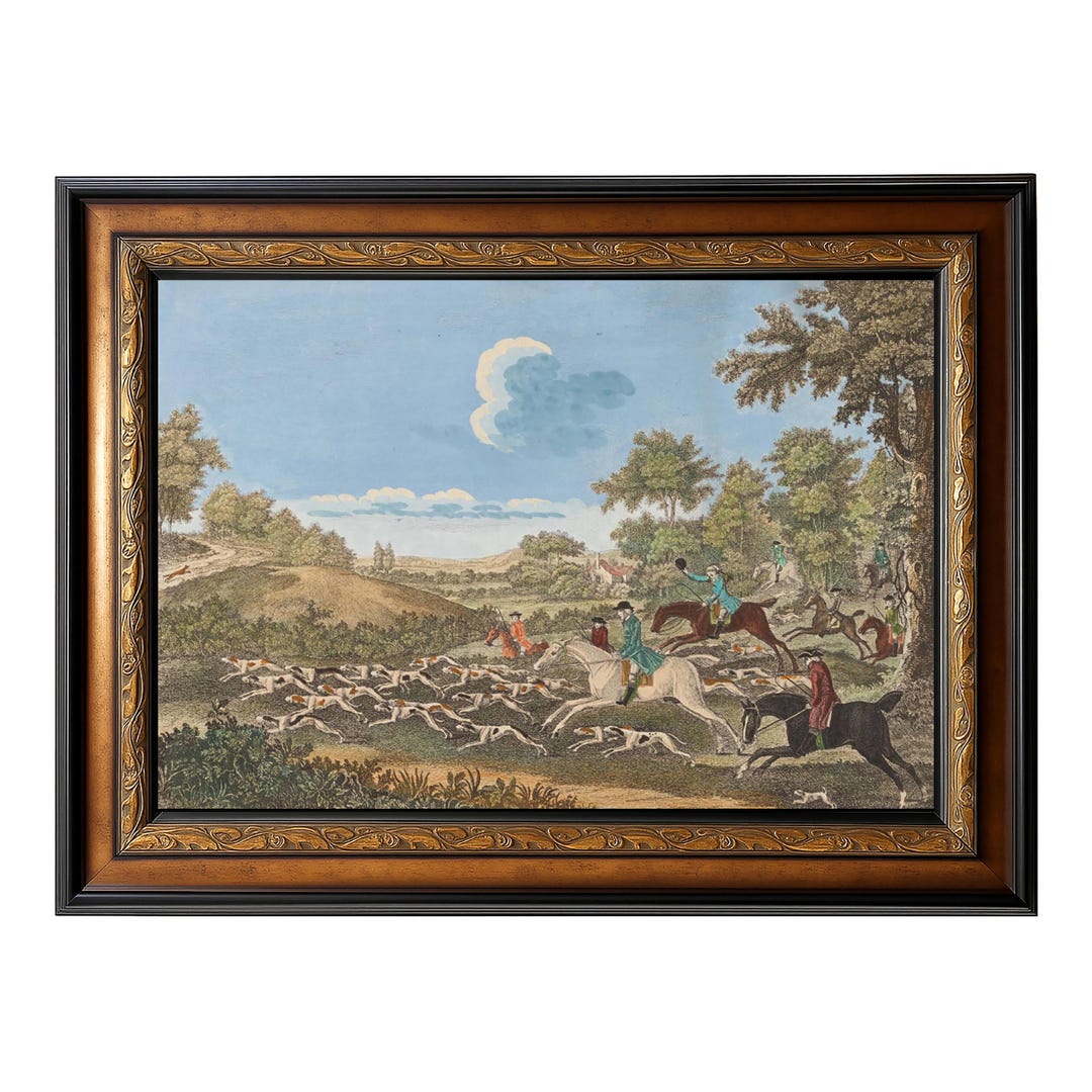 The Chase – British Sporting Print After James Seymour, 18th Century ...