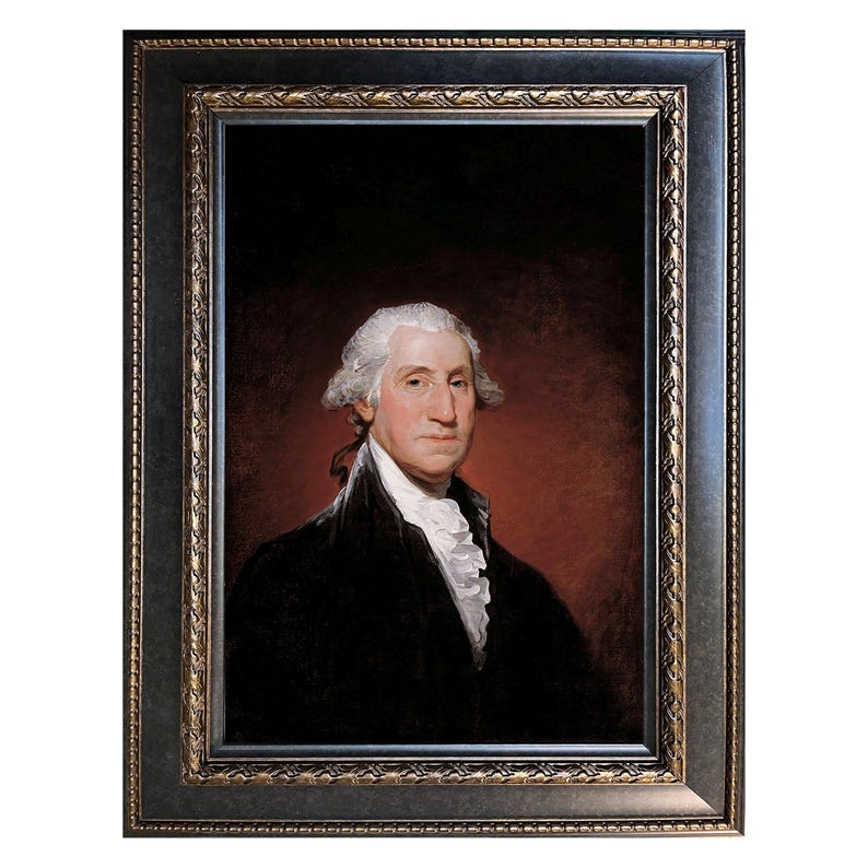 Portrait of George Washington – Federal Period Masterpiece by Gilbert ...