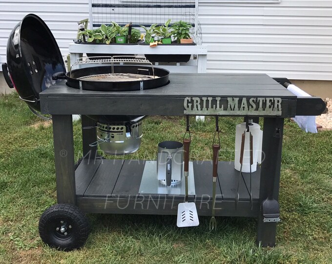 Local Pick-up Only- Weber Grill Table (grill Not Included) - Etsy