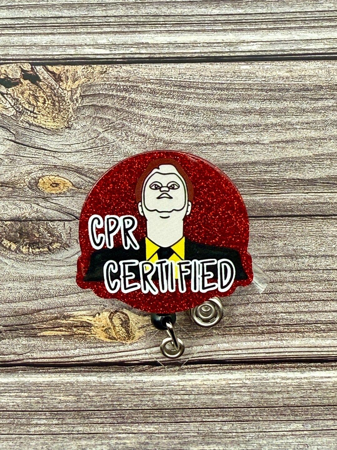 Funny CPR Certified Acrylic Retractable Badge Reel - Etsy