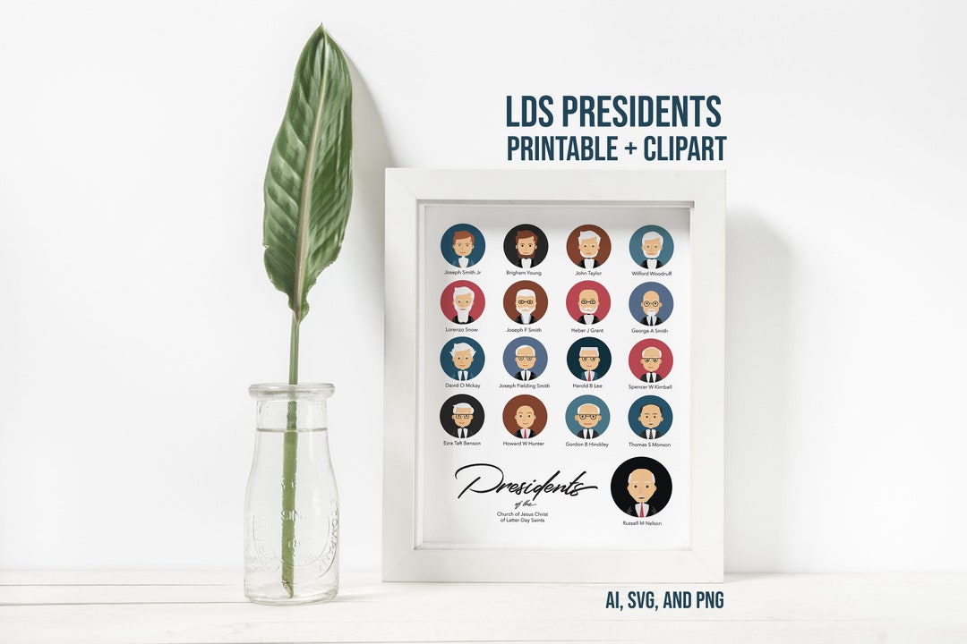 LDS Presidents of the Church Printables and Clipart | Latter-day ...