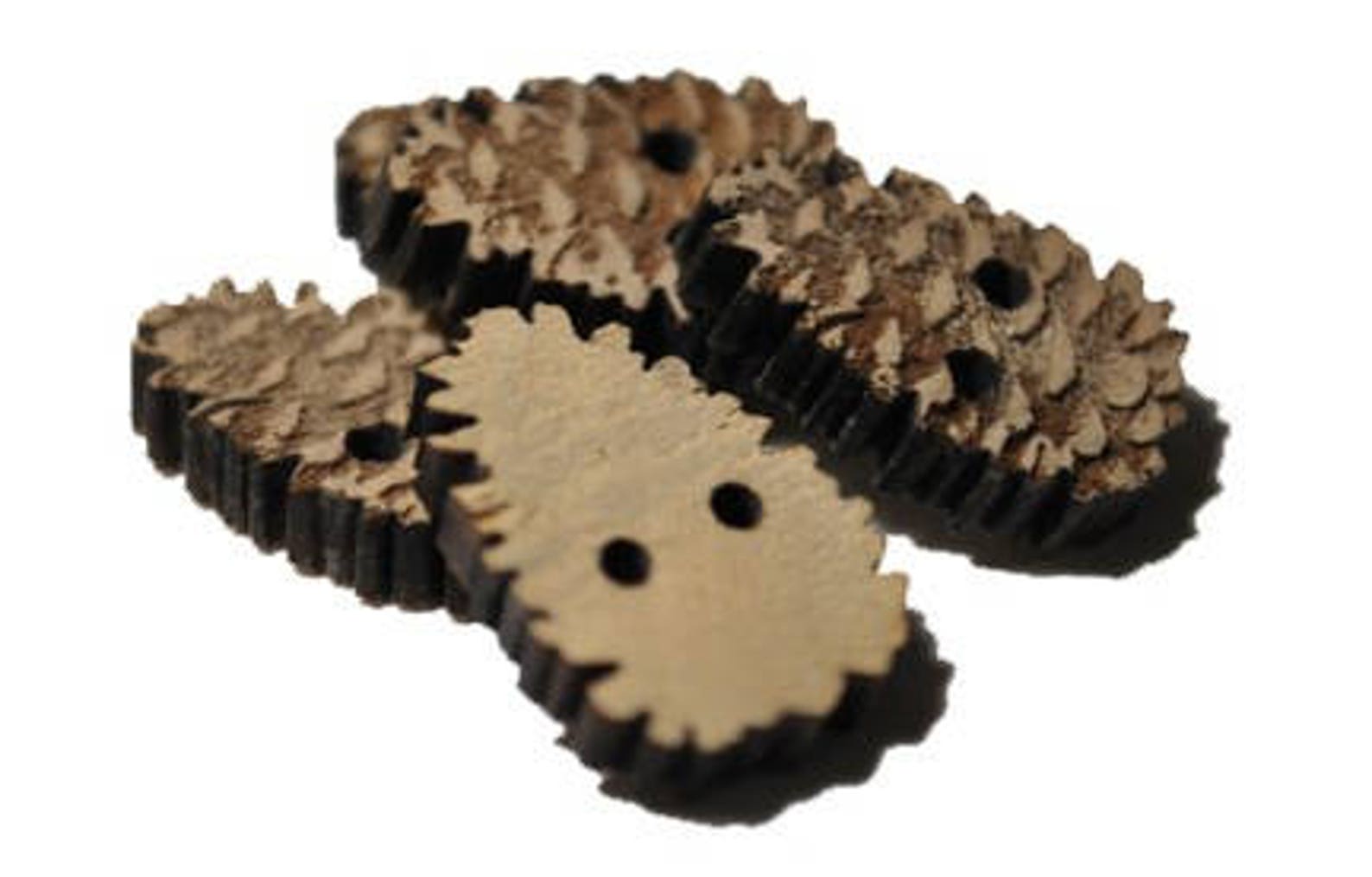 Pine Cone Buttons. 6 Buttons - Etsy