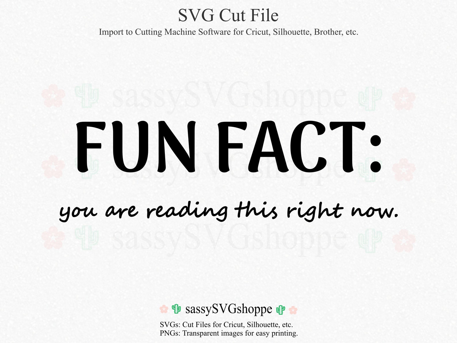 Fun Fact SVG Funny Fun Fact Shirt SVG Funny T Shirt Cricut - Etsy