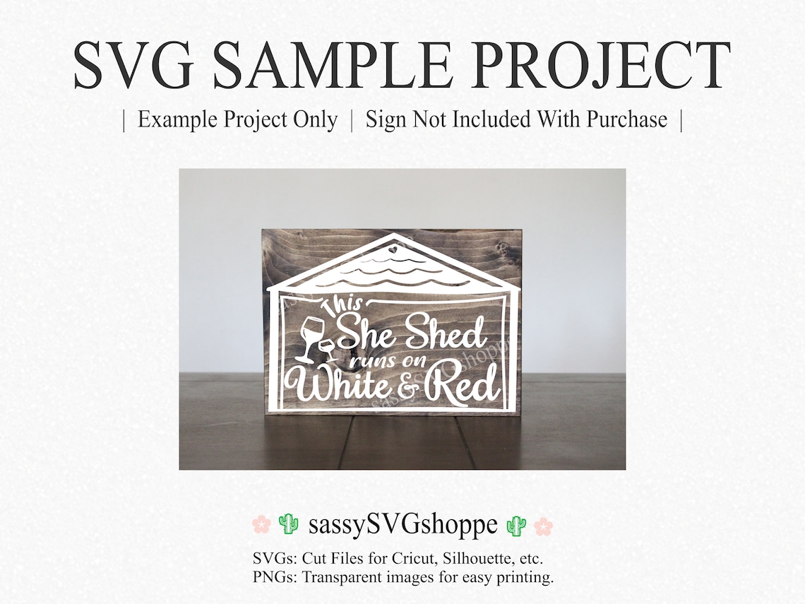 She Shed SVG Funny She Shed Sign Printable for She Shed - Etsy