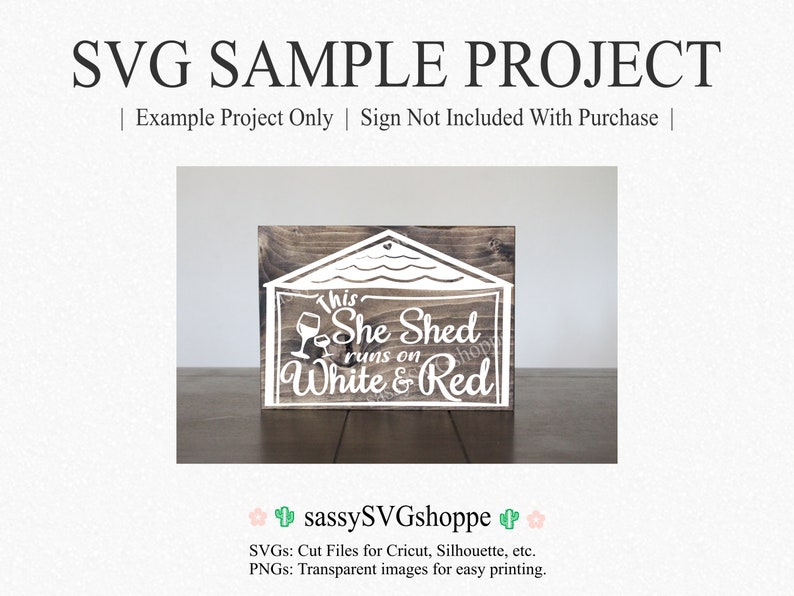 She Shed SVG Funny She Shed Sign Printable for She Shed - Etsy