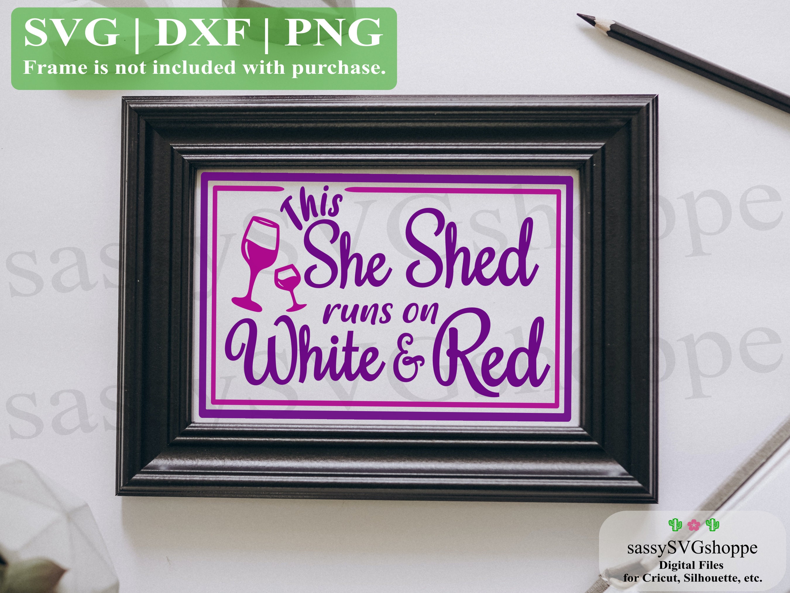 She Shed SVG, She Shed PNG, She Shed DXF, Craft Shed Decor, She Shed ...
