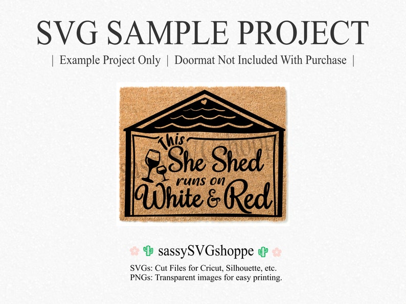 She Shed SVG, Funny She Shed Sign, Printable for She Shed, Wine SVG for ...