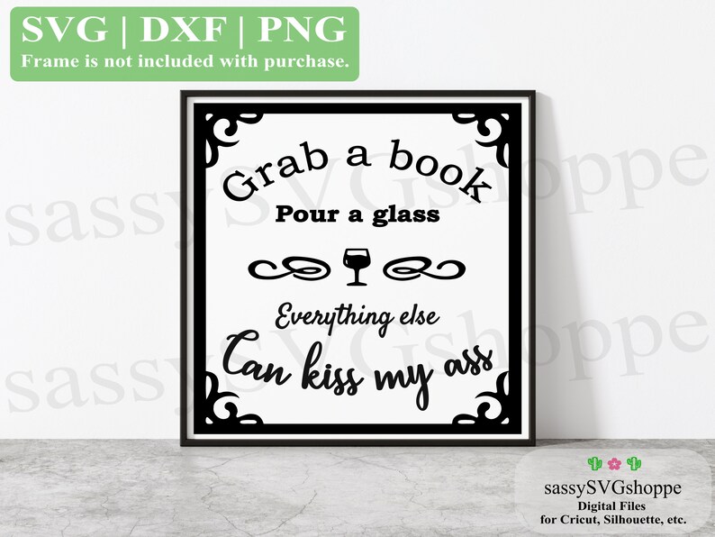 Book Nook SVG, Librarian SVG, Library PNG, Book Nook Printable, Funny ...