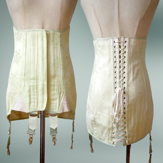 1940s Corsets 1910 W.B. Corset Ad ~ Nuform & Reduso Corsets, Vintage
