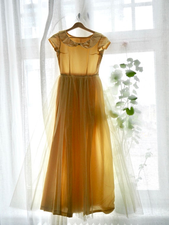 Sunshine Tulle Prom Dress | Swirl 1950s Evening Wear … - Gem