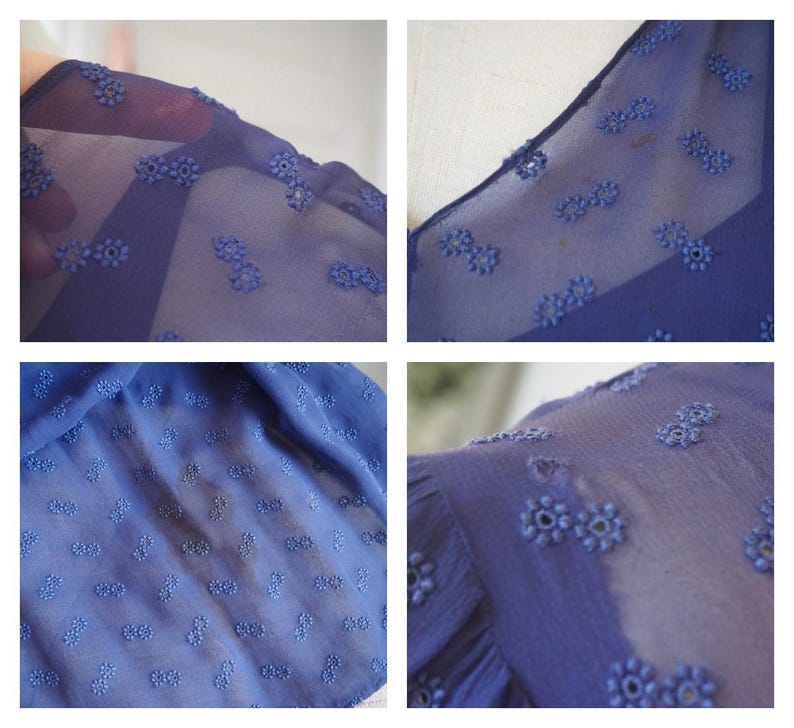 Sheer 1940s Gown & Slip | Old Hollywood Movie Star Glamour | see ...