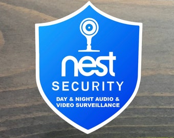 Brinks security sign | Etsy