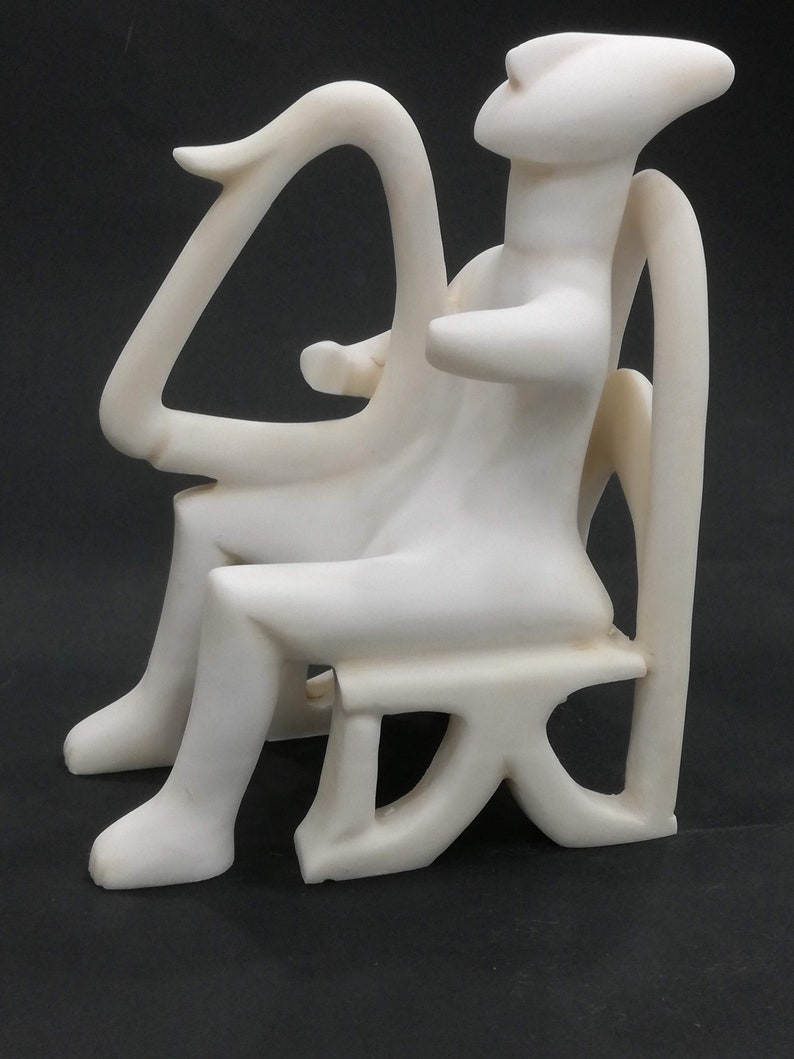 Cycladic Art Figurine Male Harp Player Greek Art 7.88' - Etsy