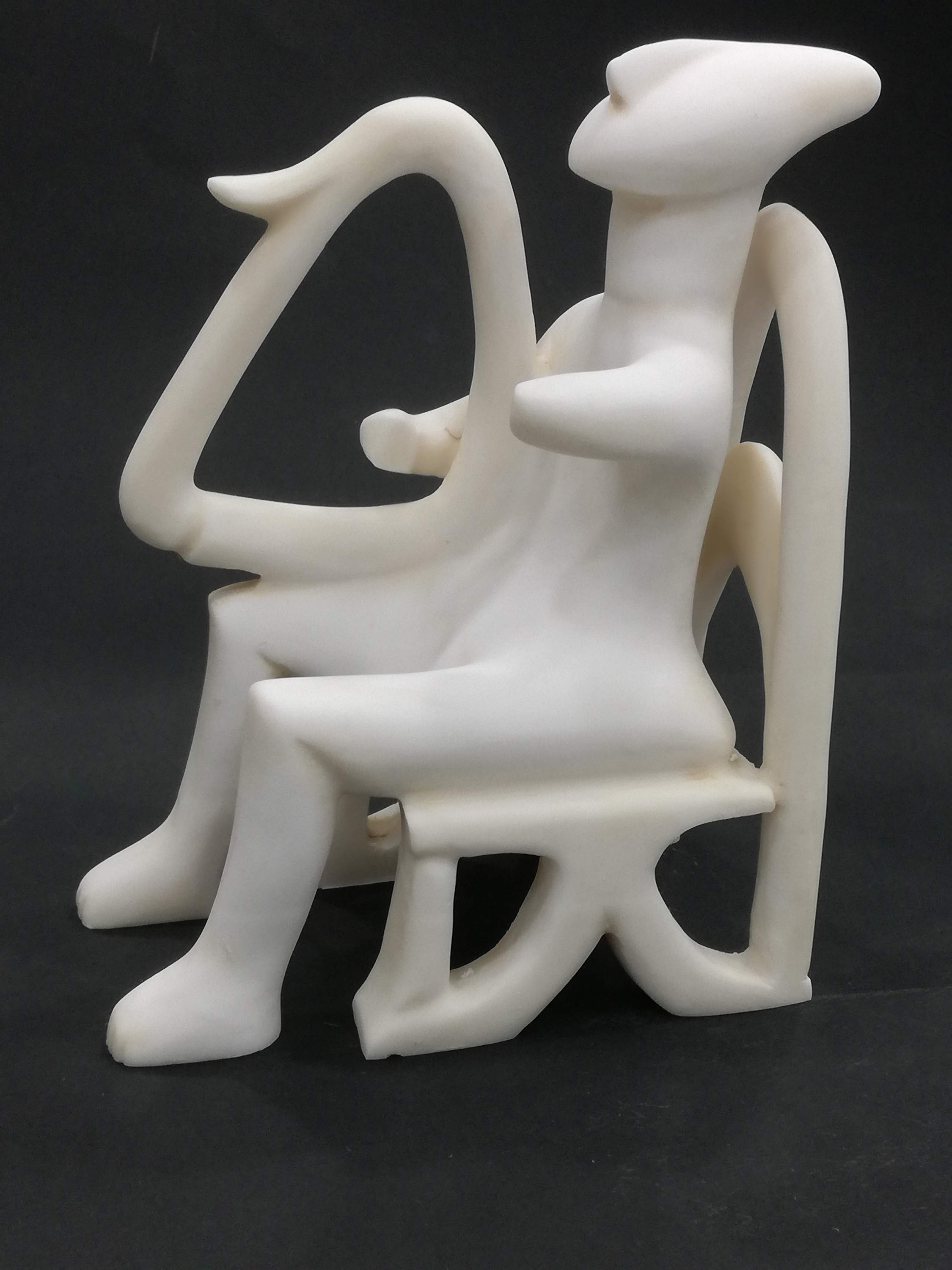 Cycladic Art Figurine Male Harp Player Greek Art 7.88' - Etsy