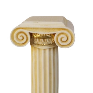 Ionic Column Ancient Greek Order Pillar 9 Inches - Etsy