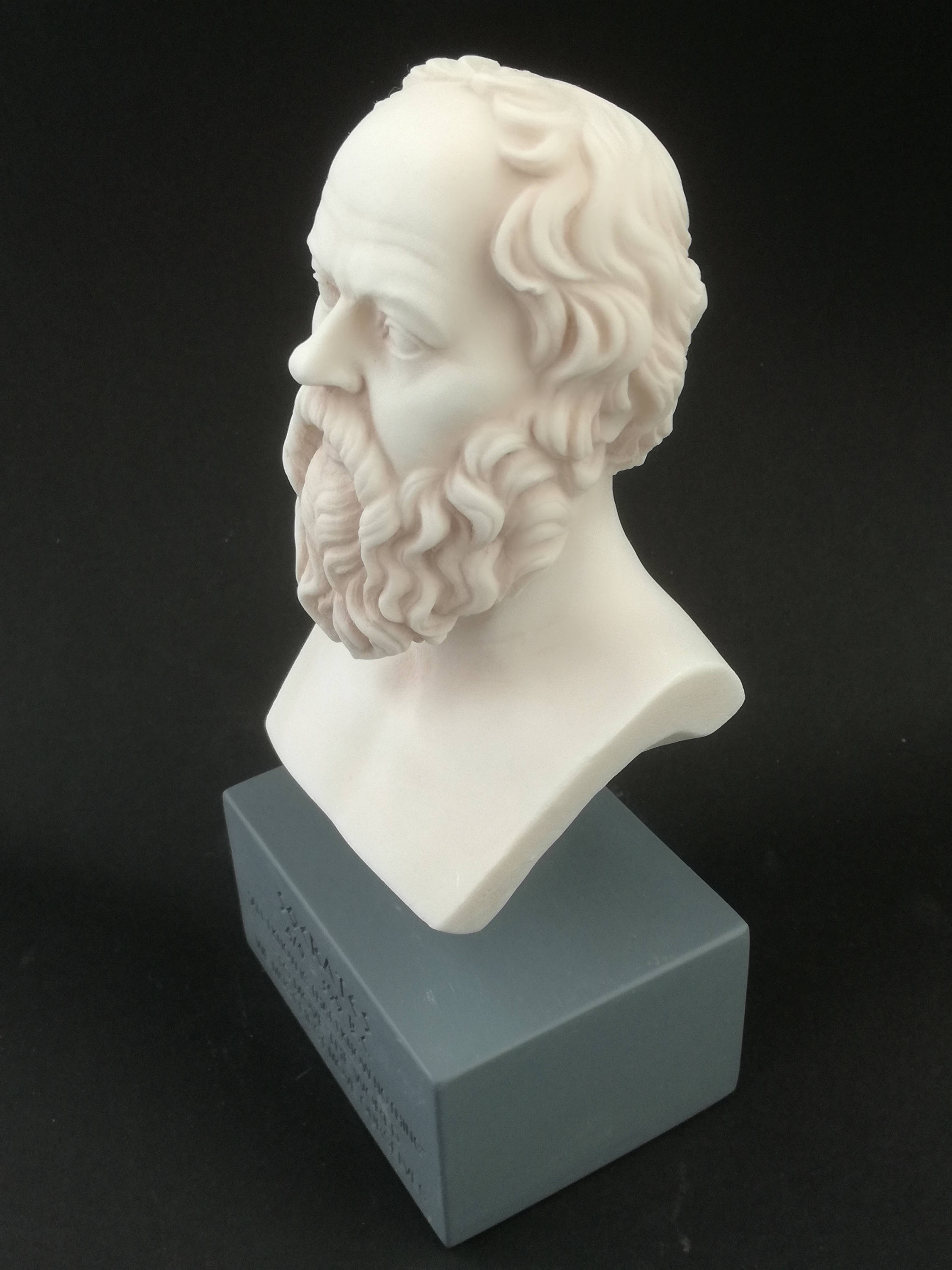 Socrates Greek Philosopher Alabaster Bust Head Statue - Etsy UK